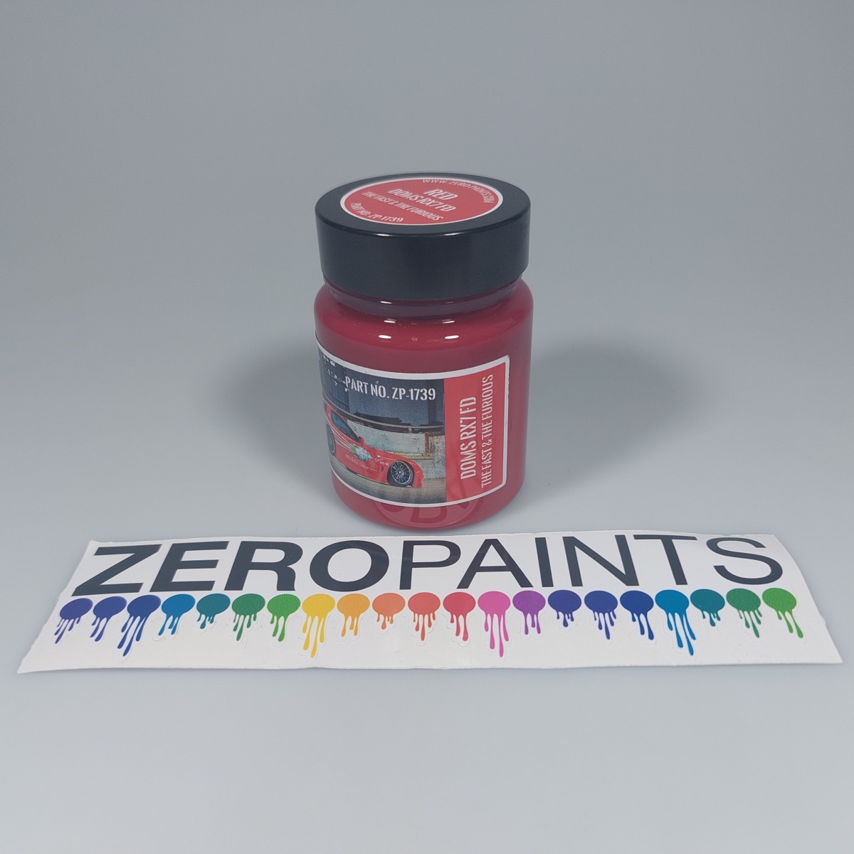 Dom's RX-7 FD Red Paint 60ml (The Fast & The Furious) - Zero Paints ...