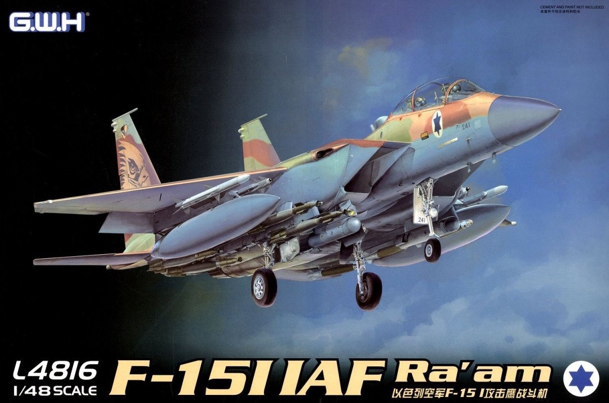 F-15I IAF Ra＇am 1/48 - G.W.H. | Car-model-kit.cz