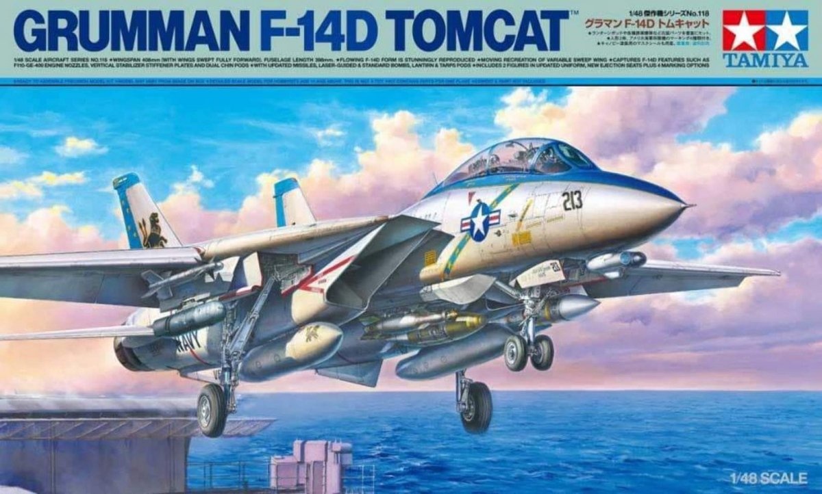 Grumman F-14D Tomcat 1/48 - Tamiya | Car-model-kit.cz