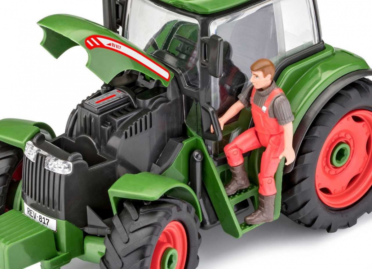 Junior Kit traktor 00817 - Tractor & Trailer incl. figure (1:20) | Car ...