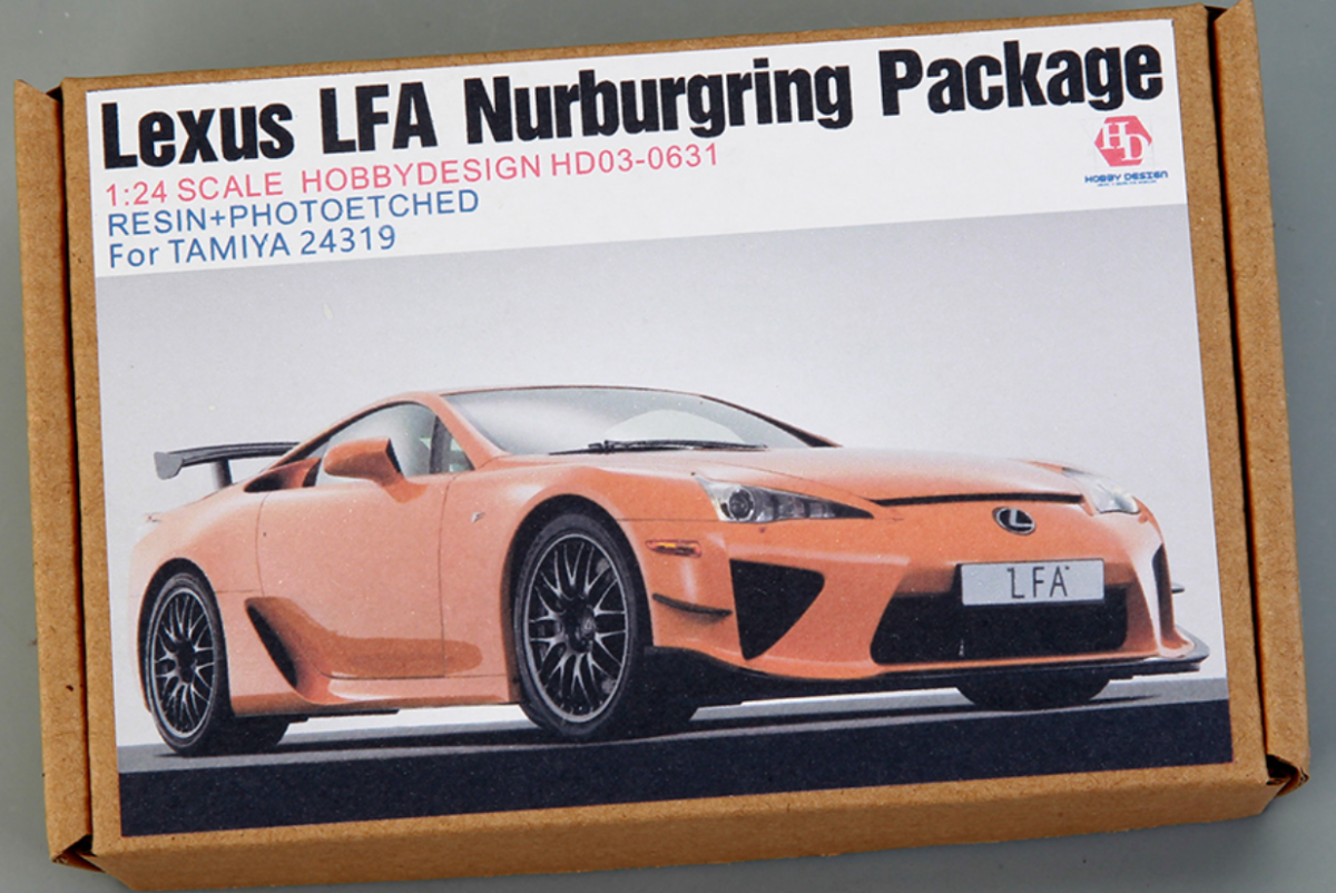 Lexus LFA Nurburgring Package For Tamiya 24319 1/24 - Hobby Design ...