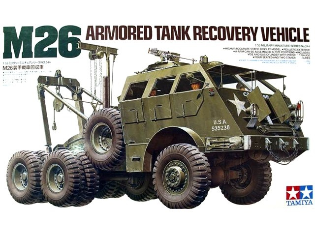 M26 Armored Tank Recovery Vehicle 1:35 - Tamiya | Car-model-kit.cz