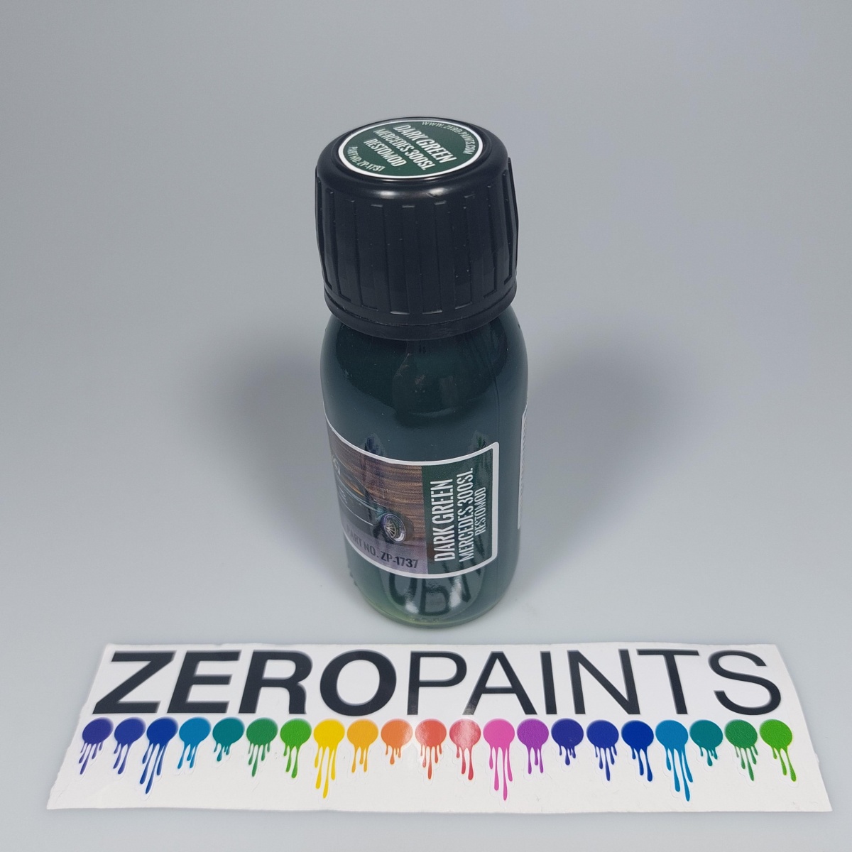 Mercedes 300SL Restomod Dark Green Paint 60ml - Zero Paints | Car-model ...
