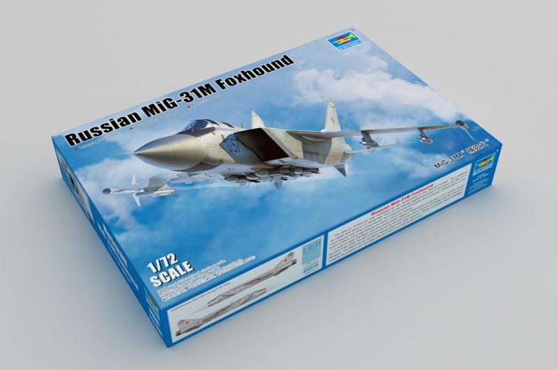 MiG-31M Foxhound 1/72 - Trumpeter | Car-model-kit.cz