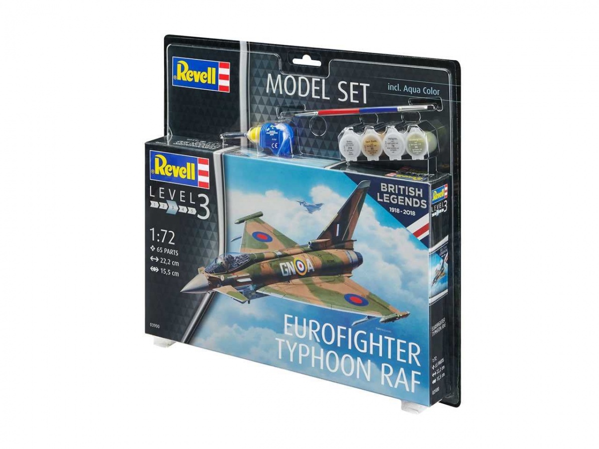 ModelSet letadlo 63900 - 100 Years RAF: Eurofighter Typhoon RAF (1:72 ...