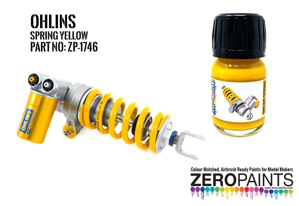 Ohlins Spring Yellow Paint 30ml - Zero Paints | Car-model-kit.cz