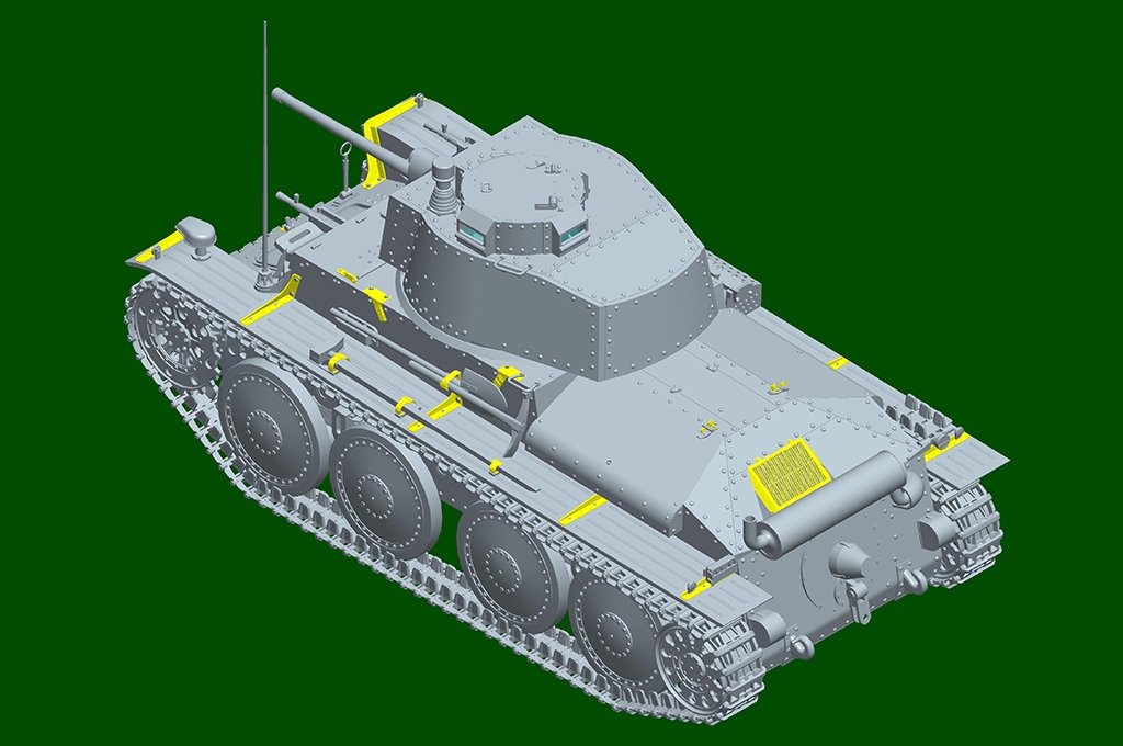 Pzkpfw 38(t) Ausf.E/F 1/16 - Hobby Boss | Car-model-kit.cz