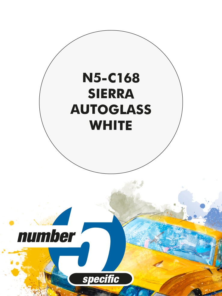 Sierra Carglass/Autoglass White Paint for airbrush 30ml - Number Five ...