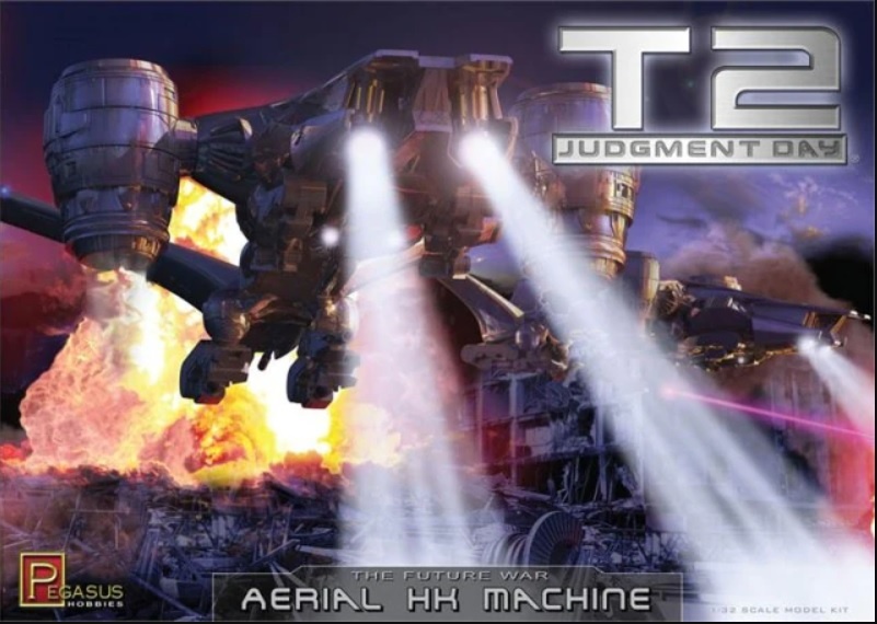 Terminator 2 Aerial HK Machine (Aerial Hunter Killer) 1/32 - Pegasus ...